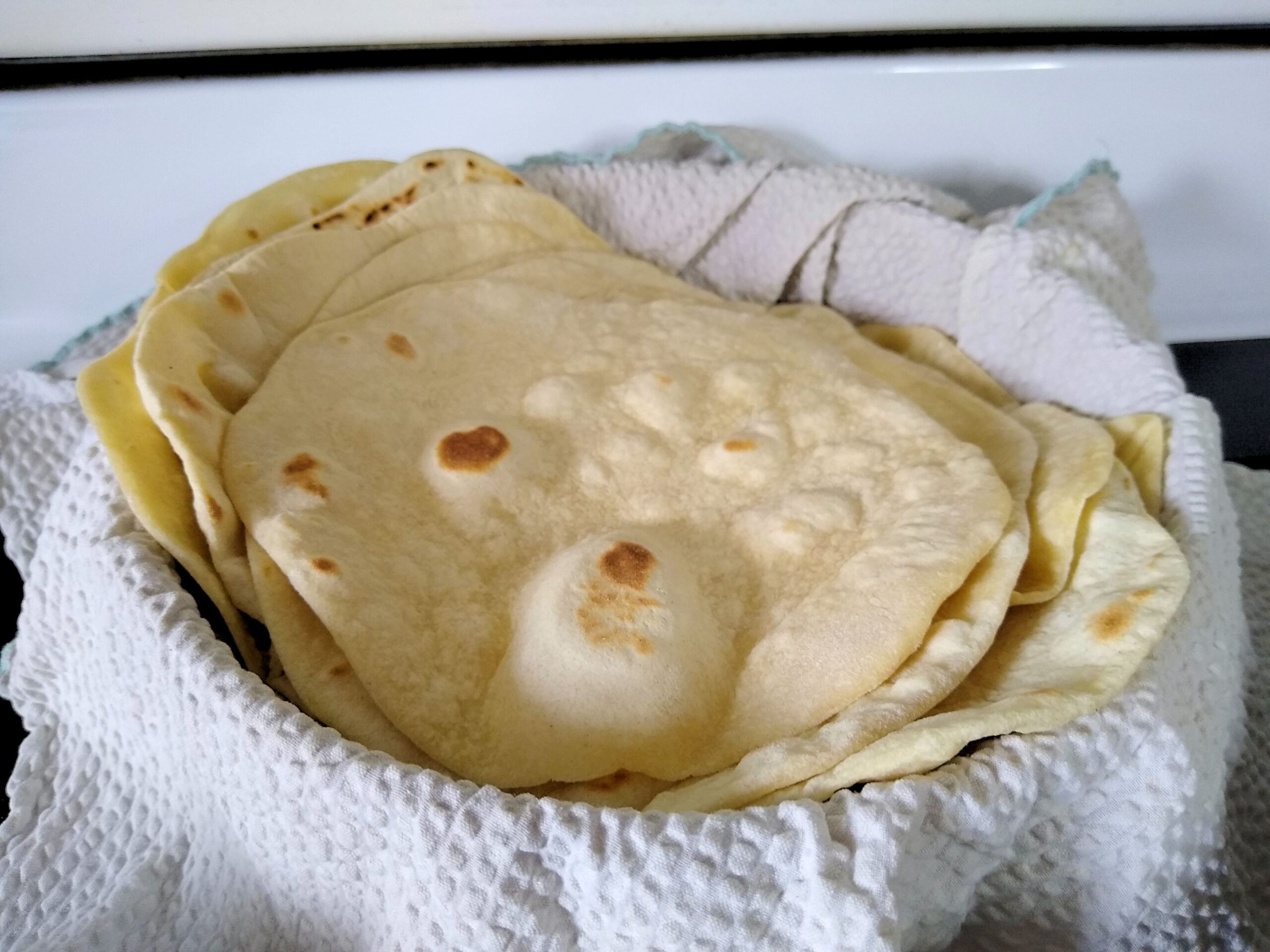 Homemade Flour Tortillas - The Keeper at Home